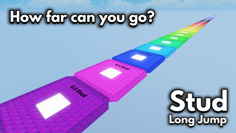 RobloxGo | ⚡Stud Long Jump Per Difficulty Chart Obby - Real Time Stats ...