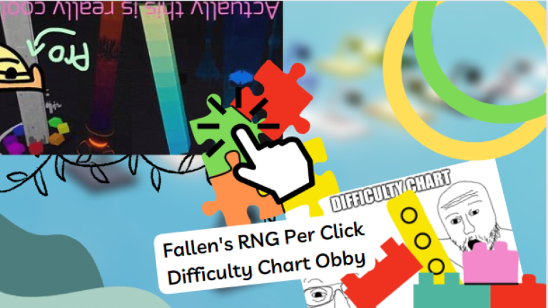 RobloxGo | Fallen's RNG Click Per Difficulty Chart Obby VS [🎁] Steal a ...
