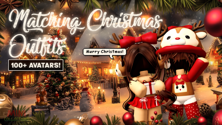RobloxGo | [🎄🎁] Mini Christmas Matching Outfits - Real Time Stats ...