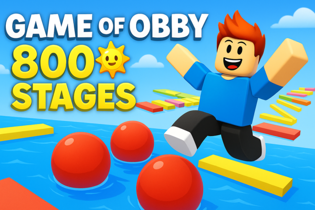 RobloxGo | Game of Obby 🌟800 Stages - Real Time Stats, Insights And Ranking