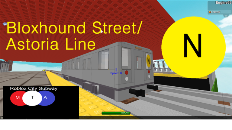RobloxGo | Roblox City Subway- (N) Line - Real Time Stats, Insights And ...