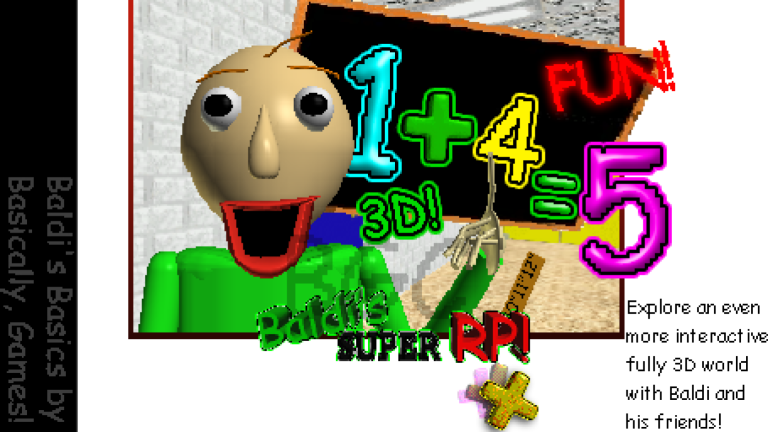 RobloxGo | [New Badge!] Baldi's Basics Super RP + - Real Time Stats ...