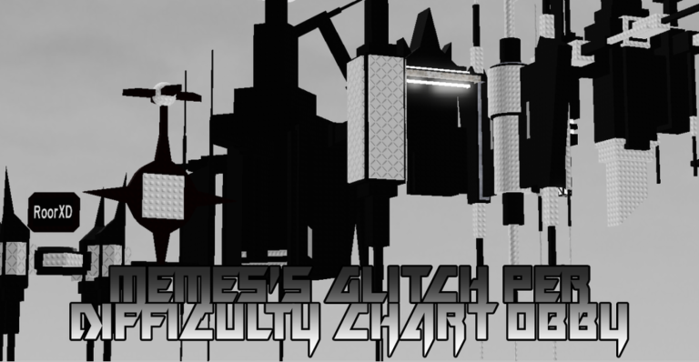 RobloxGo | ( UPD ) Memes's Glitch Per Difficulty Chart Obby - Real Time ...