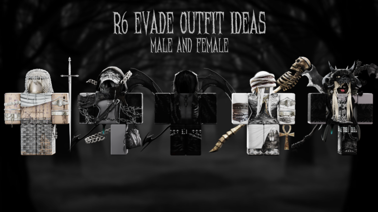 RobloxGo | [NEW] R6 Evade Outfit Ideas [MALE & FEMALE] - Real Time ...