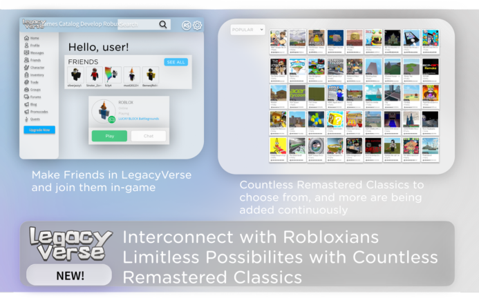 RobloxGo | [UPDATE] LegacyVerse - Real Time Stats, Insights And Ranking