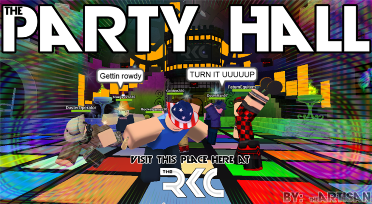 RobloxGo | Party Hall - The ROBLOX Knight Club - BETA - Real Time Stats ...