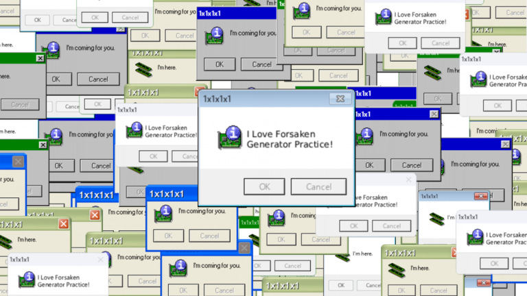 RobloxGo | Forsaken Generator Practice VS [ROLEPLAY SERVERS] forsaken ...