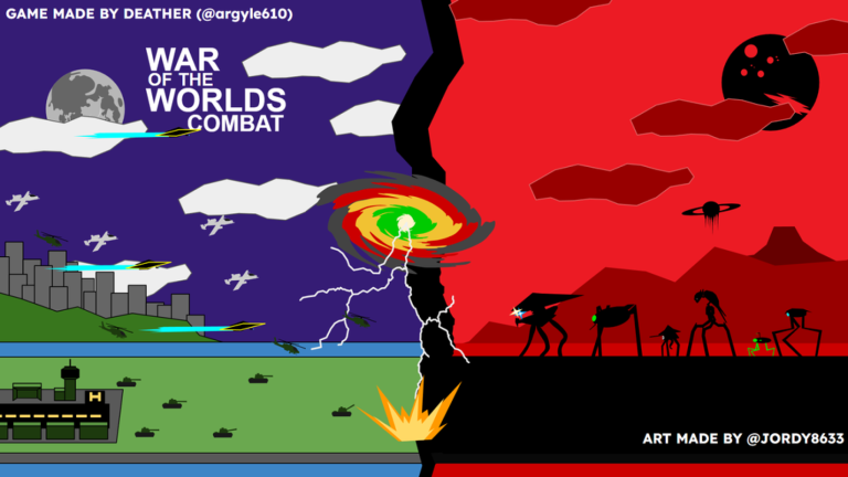RobloxGo | [verysmall update] War of the Worlds : Combat-Line - Real ...