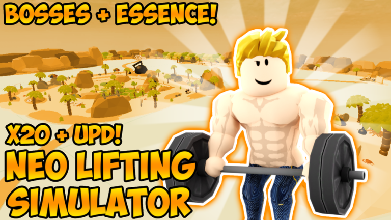 RobloxGo | [HUGE Update!] 💪Neo Lifting Simulator🚀 - Real Time Stats ...