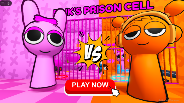 RobloxGo | What is PINK VS ORANGE SPLANKI'S PRISON RUN (Obby) age rating?