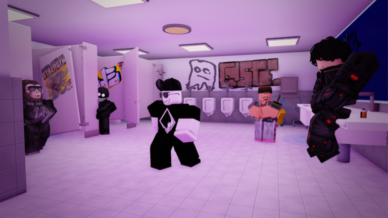 RobloxGo | Public Bathroom Simulator but it's the best - Real Time ...
