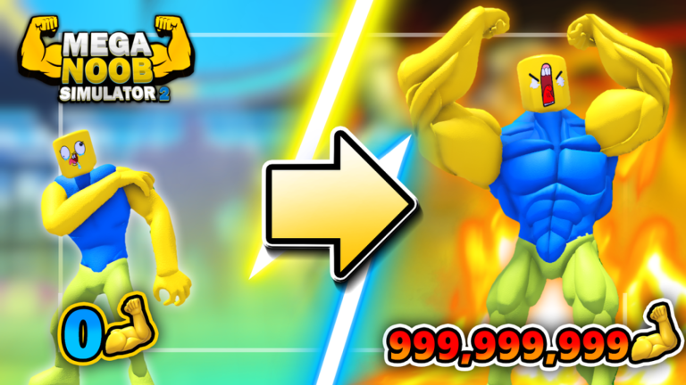 RobloxGo | [NEW!] 💪Mega Noob Simulator 2💪 - Real Time Stats, Insights And Ranking