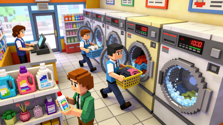 RobloxGo | Laundry Store Simulator - Real Time Stats, Insights And Ranking