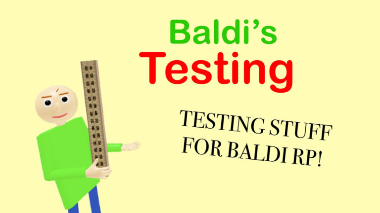 RobloxGo | Baldi Testing - Real Time Stats, Insights And Ranking