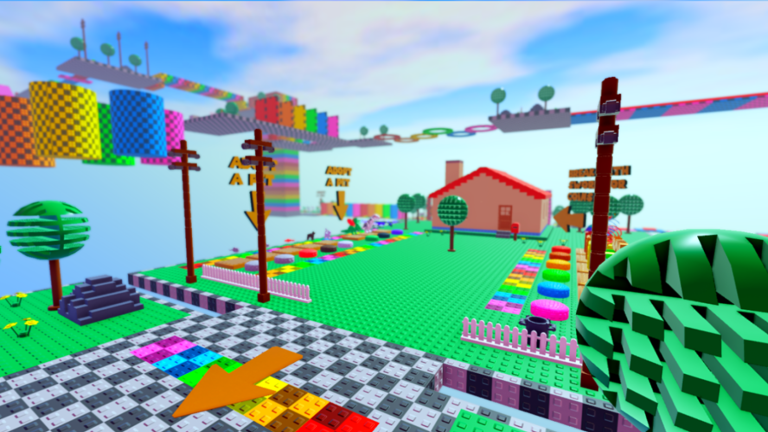 Robloxgo 🌈[bronzedominus] Lego Obby Fun Escape [50 Stages] Real