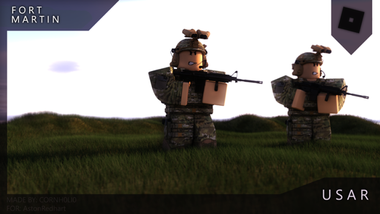 RobloxGo | [Happy 4th of July Update!] [New] Fort Martin - Real Time ...