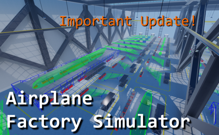 RobloxGo | [READ DESC] Airplane Factory Simulator [BETA] - Real Time ...