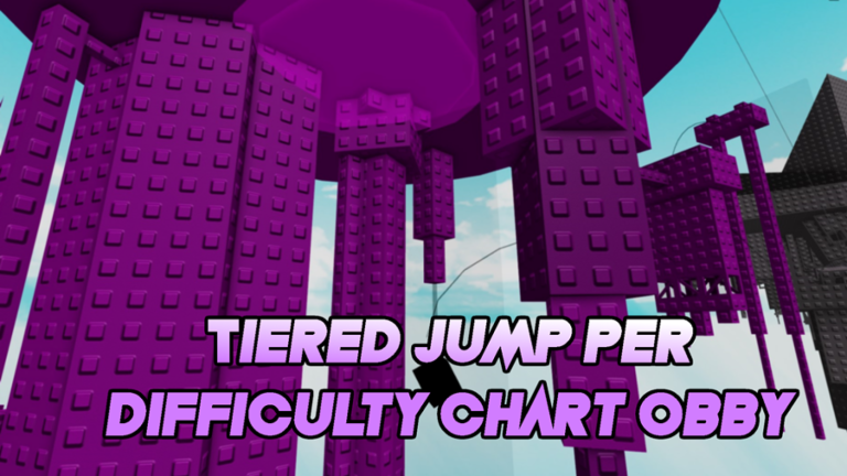RobloxGo | Tiered Jump Per Difficulty Chart Obby - Real Time Stats ...