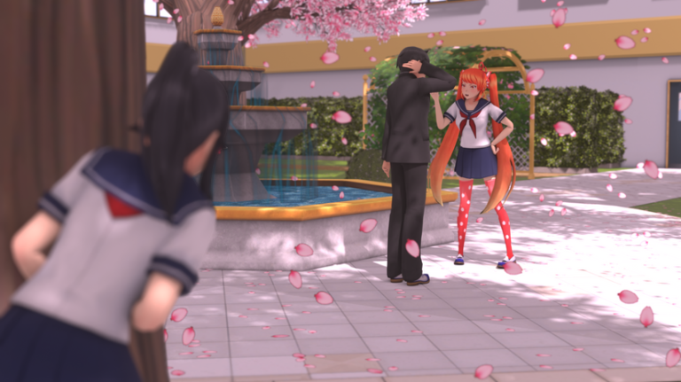 RobloxGo | Yan Sim (Version 1.0) VS Akademi Sakura High School (YS ...