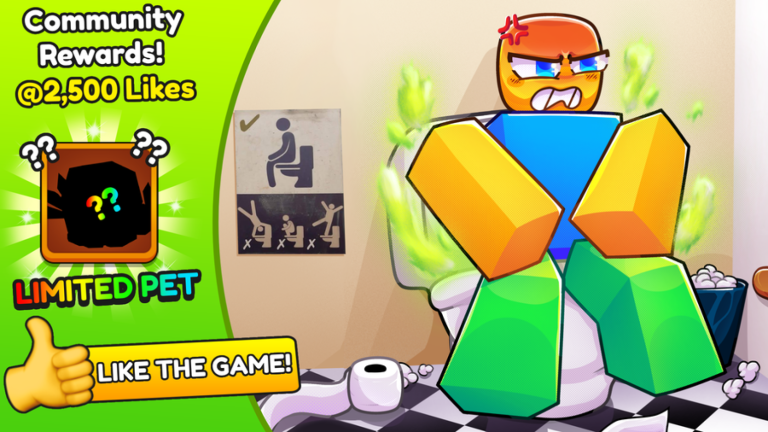 RobloxGo | 💩 Pooping Simulator - Real Time Stats, Insights And Ranking