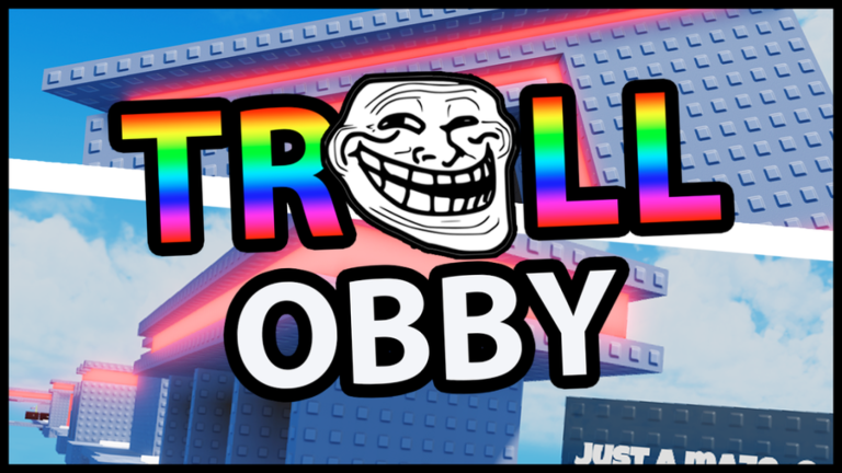 RobloxGo | A Normal Obby But You Get Kicked When You Die. VS THE TROLL ...