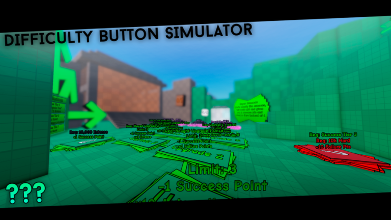 RobloxGo | [UPD 9🔥] Difficulty Button Simulator - Real Time Stats ...