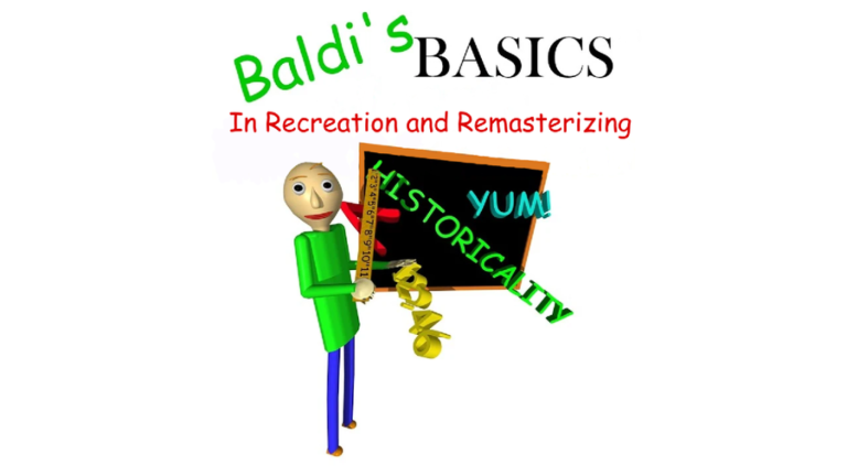RobloxGo | Baldi's Basics in Recreation and Remasterizing - Real Time ...