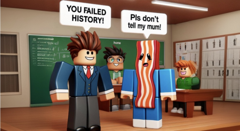 RobloxGo | [TRUE GOOD ENDING] oops, i failed my history test - Real ...