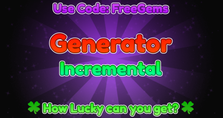 RobloxGo | Generator Incremental [RNG] 🍀 - Real Time Stats, Insights And Ranking