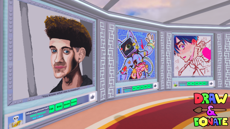 RobloxGo | Draw & Donate 🎨 - Real Time Stats, Insights And Ranking