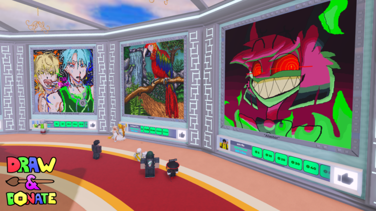 RobloxGo | Draw & Donate 🎨 - Real Time Stats, Insights And Ranking