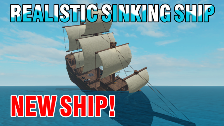 RobloxGo | Sinking Ship BUT WITH REALISTIC WATER PHYSICS! - Real Time ...