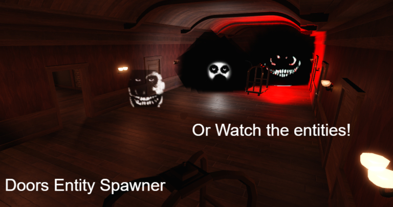 RobloxGo | how doors monsters use to look like VS Doors Entity Spawner [FANMADE] (Revamped) Full ...