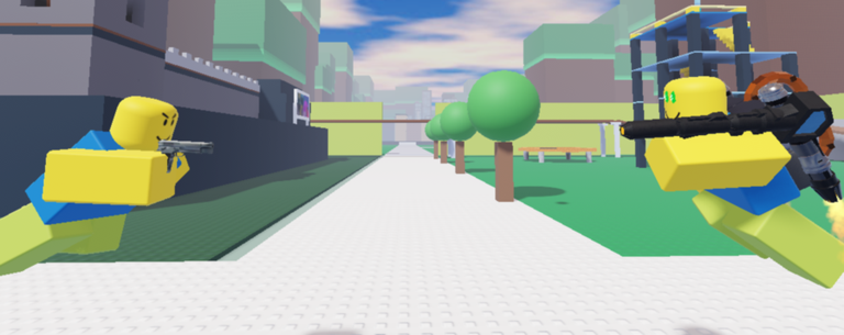 RobloxGo | Noob Experiment Battle(RP MODE) (Guest Woman) - Real Time ...