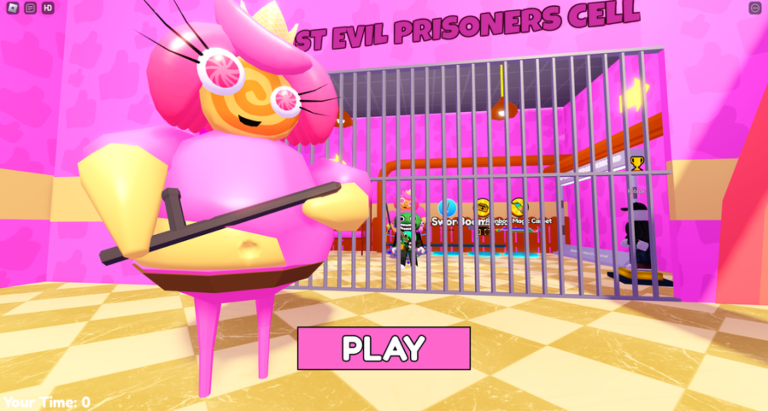 Robloxgo 🎪 The Amazing Digital Circus Prison Run 🎪 Vs Princess
