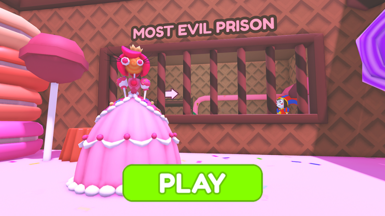 Robloxgo 🍭 Digital Circus Candy Land Prison Run Obby Vs 🎪 Digital