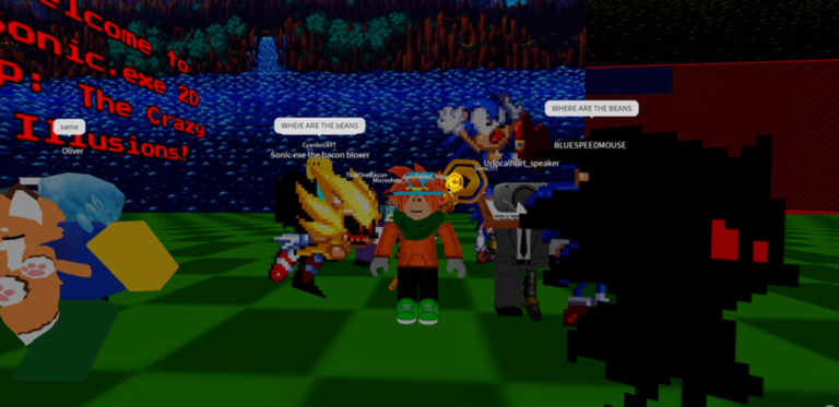 RobloxGo | Sonic.EXE RP: The Crazy Illusions [10K VISITS!!!] - Real ...