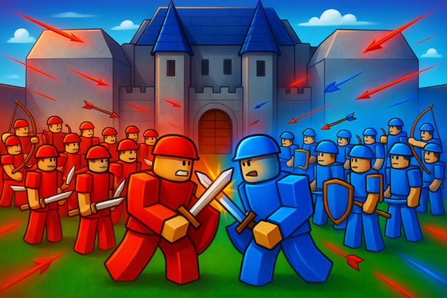 RobloxGo | Create Your Own Army! ⚔️ [Red vs Blue] - Real Time Stats, Insights And Ranking