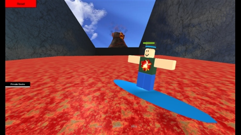 RobloxGo | Build A Raft And Surf Down A Volcano! (NEW!) - Real Time ...