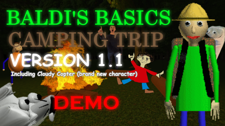RobloxGo | [🇻🇳] Baldi's Basics Field Trip: Camping (DEMO) - Real Time ...