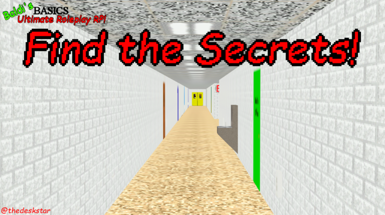 RobloxGo | 📒 Baldi's Basics Classic Roleplay RP 📒 - Real Time Stats ...