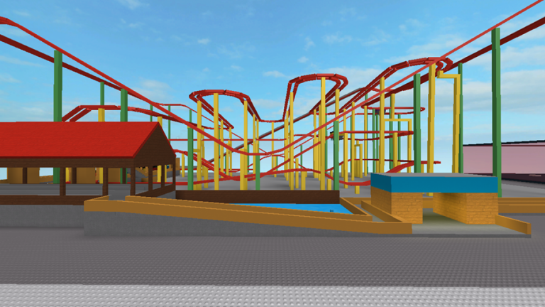 RobloxGo | ROBLOX ROLLER COASTER PARK + WATERPARK *WORKING* - Real Time ...