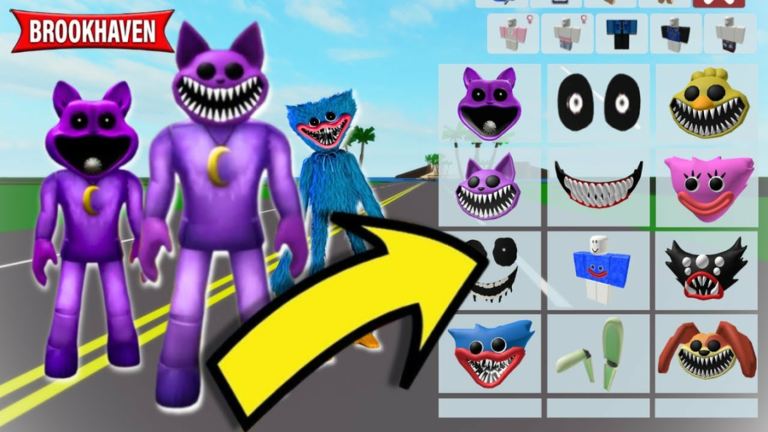 RobloxGo | Brookhaven🏡RP Catnap Poppy Playtime Chapter 3 VS 💥 Find Poppy Playtime 3 Morphs Full ...