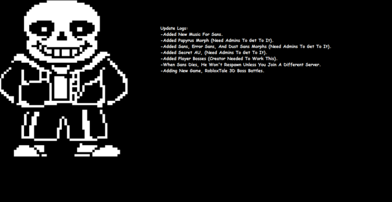 RobloxGo | [Undertale] Last Corridor, Sans Battle (BACK) - Real Time ...