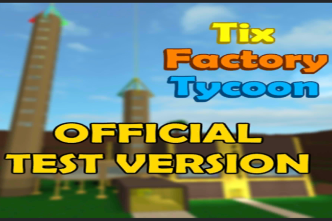 RobloxGo | Tix Factory Tycoon (Under Construction) - Real Time Stats ...