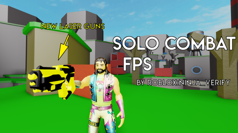 New Laser Guns! Solo Combat FPS | PvP Map