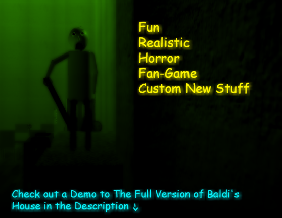 RobloxGo | Baldi's House - Real Time Stats, Insights And Ranking