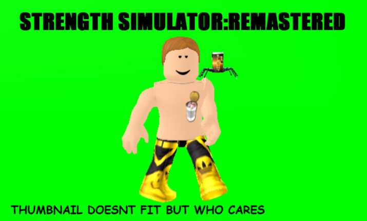 RobloxGo | Strength Simulator!:REMASTERED (BIG UPDATE) - Real Time ...