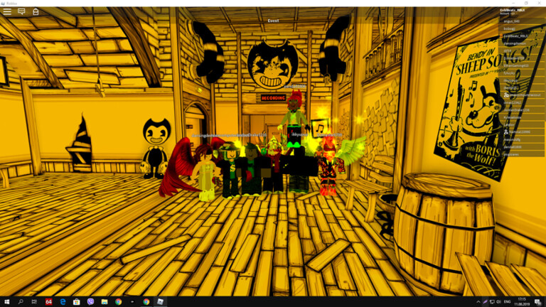 RobloxGo | Bendy and the ink machine: Bendy RP - Real Time Stats ...