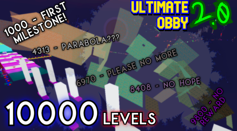 RobloxGo | [10000] Ultimate Obby 2.0 - Real Time Stats, Insights And ...